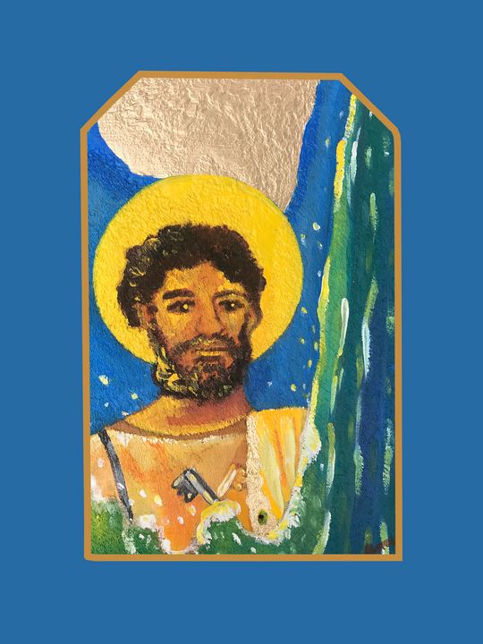 Saint Peter Prints - Betesda Art Gallery - Paintings & Prints, Religion ...