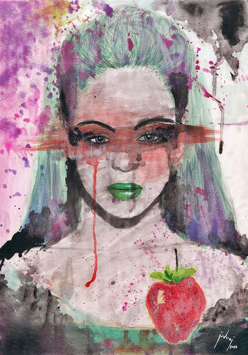 Beyonce - Art_By_Yedvay - Paintings & Prints, People & Figures ...