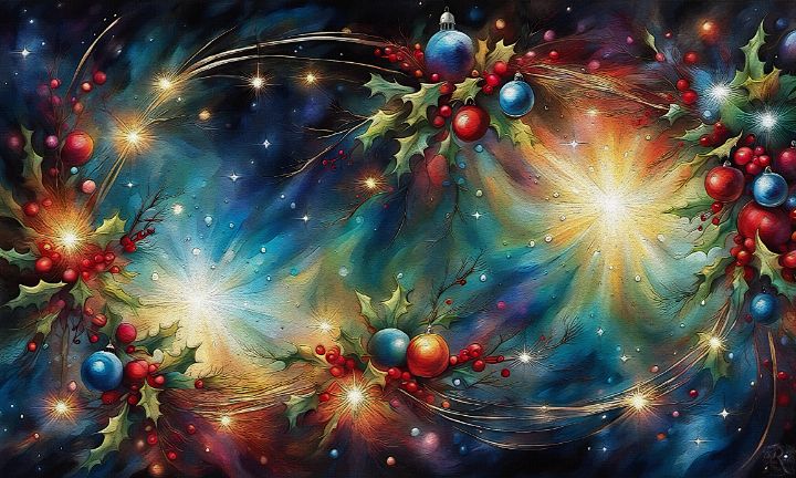 Christmas Splash 02 - Ronald Coone - Digital Art & AI, Holidays ...