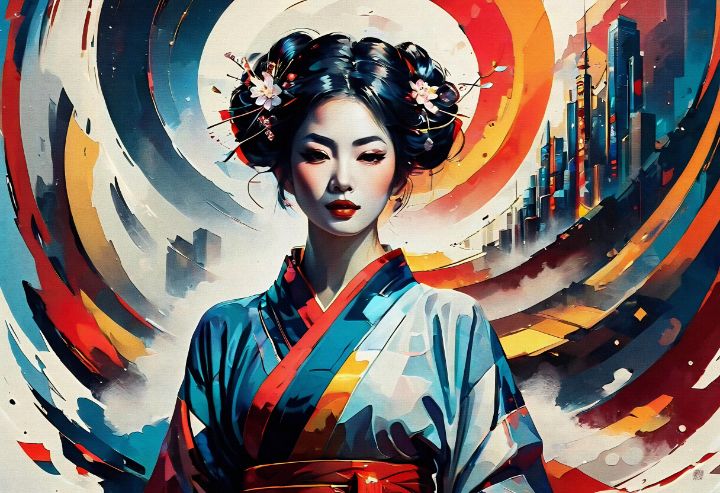 Amaterasu - Shinto Goddess of Civili - Ronald Coone - Digital Art & AI ...