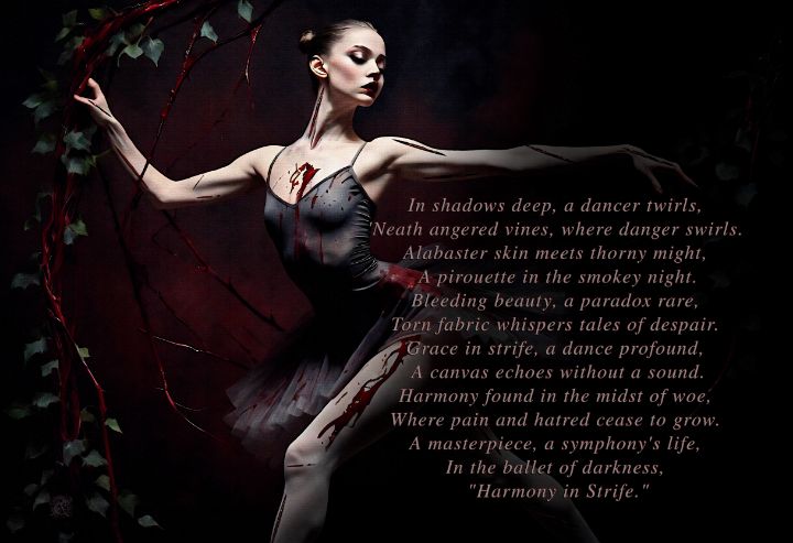 Harmony in Strife (with poem) - Ronald Coone - Digital Art, People ...