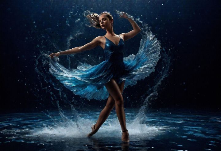 Aquatic Ballet - Ronald Coone - Digital Art & AI, People & Figures ...