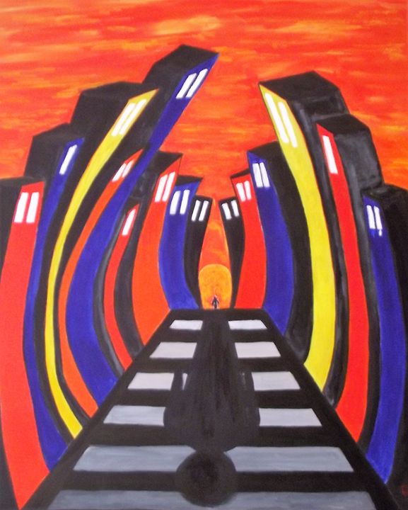 Shadows of my mind - Mark Rosser - Paintings & Prints, Abstract, Other ...