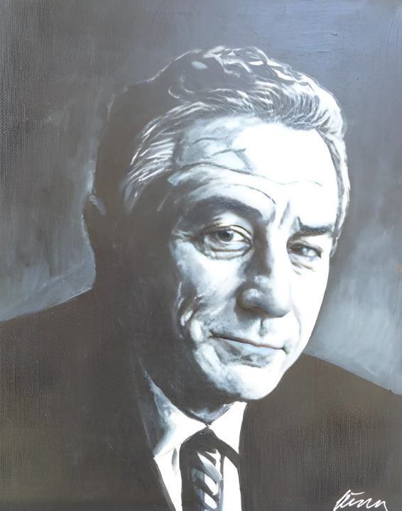 Robert de Niro oil painting - Filip Petrović - Paintings & Prints ...