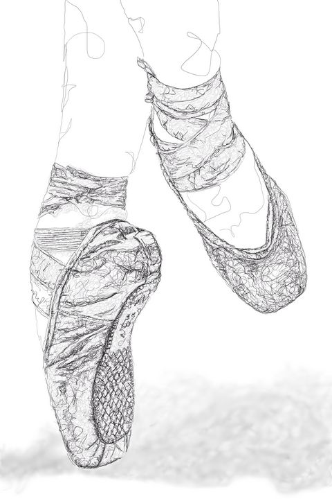 Tippy Toes 2 - frank scribble 4u - Drawings & Illustration, People ...