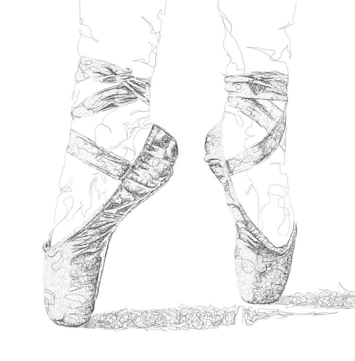 Tippy Toes 3 - frank scribble 4u - Drawings & Illustration, People ...