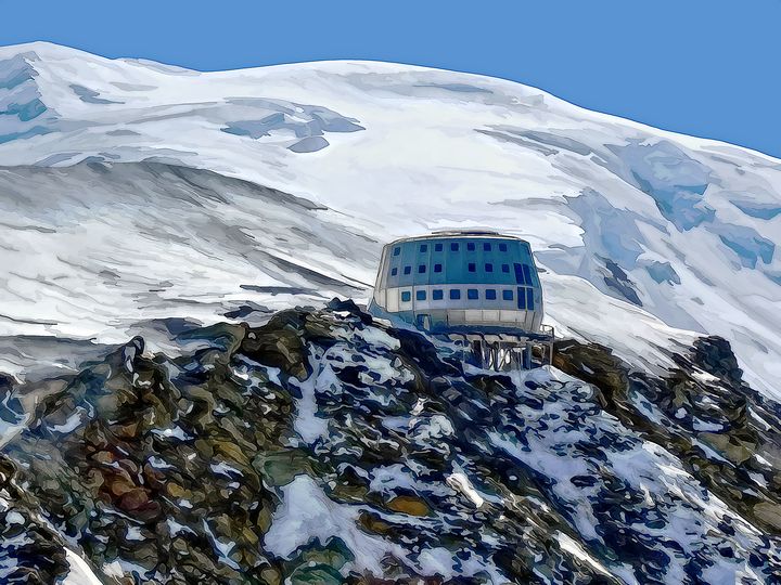 Refuge du Gouter Mont blanc 2020 013 - PhotoGraphiste77 - Digital Art ...