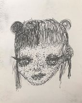 Luka flowers - Paintings & Prints, Drawings & Illustration