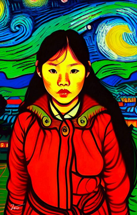 Hmong Fine Art 24 Print - Art by M. Vue Fine Art Gallery - Paintings ...