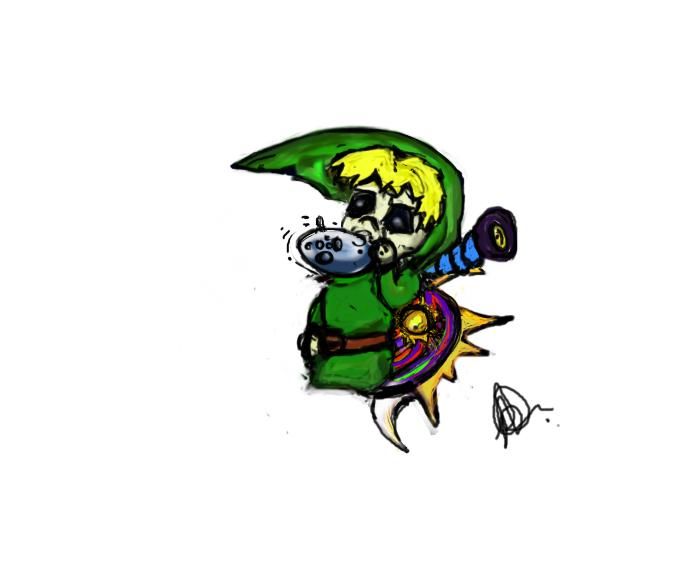 link of despair - Grim Reaper presents, a look inside my mind art an ...