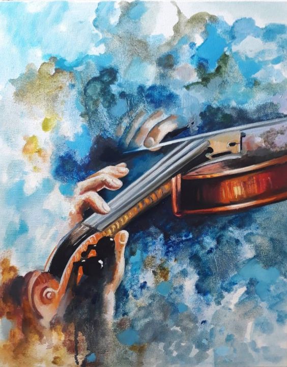 World of Music #2 - Heart Of The Art Gallery - Paintings & Prints ...