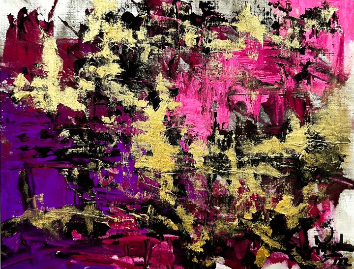 Untitled - A. N. Lampert - Paintings & Prints, Abstract, Color - ArtPal