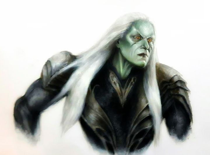 Wraith - Black Meridians - Paintings & Prints, Fantasy & Mythology ...