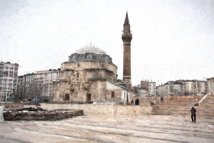 Sivas Mosque - Roberto Giobbi - Digital Art & AI, Buildings ...