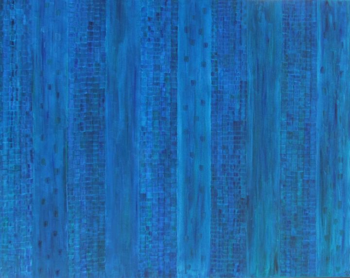 Falling Water - Pia's Contemporary Art Collection - Paintings & Prints ...