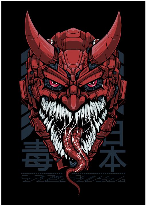 Mecha Venom - Art Invader - Digital Art, Fantasy & Mythology, Designs, Other Designs - ArtPal