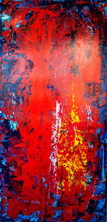 1303 BACK - Carter ART - Paintings & Prints, Abstract, Movement - ArtPal