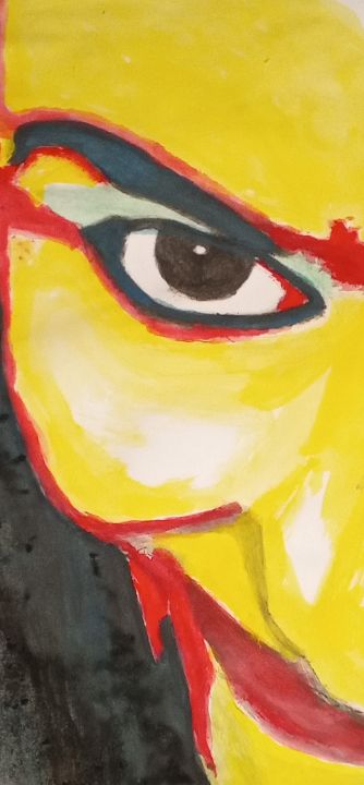 Pop Art - Watercolor - Paintings & Prints, People & Figures, Portraits ...