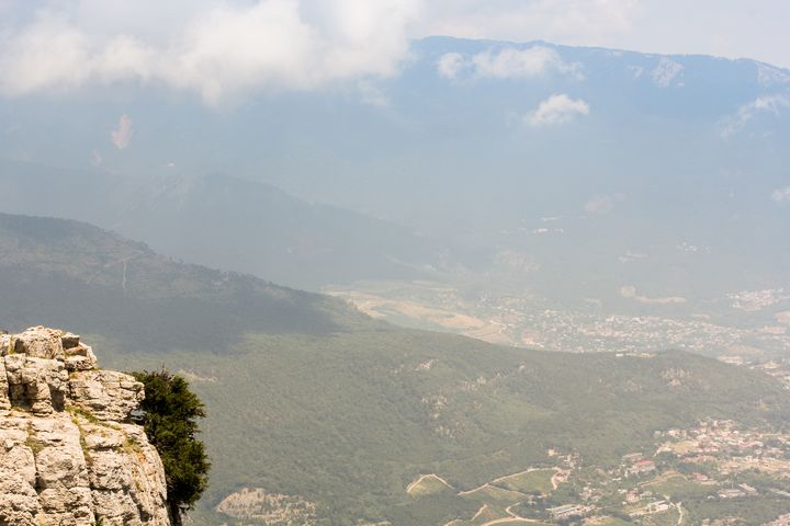 Mountain distance in the solar haze. - German S - Photography ...