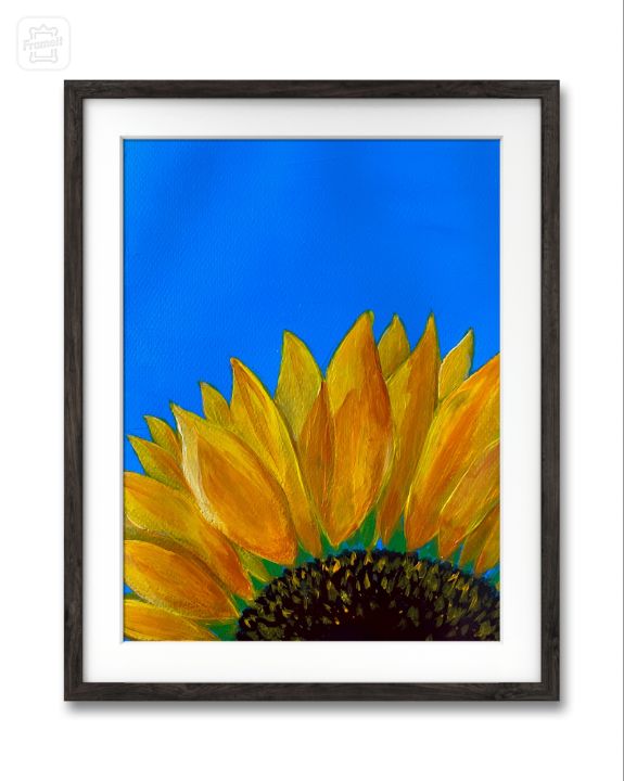 Sunflower - Maria Mindal - Paintings & Prints, Flowers, Plants, & Trees ...