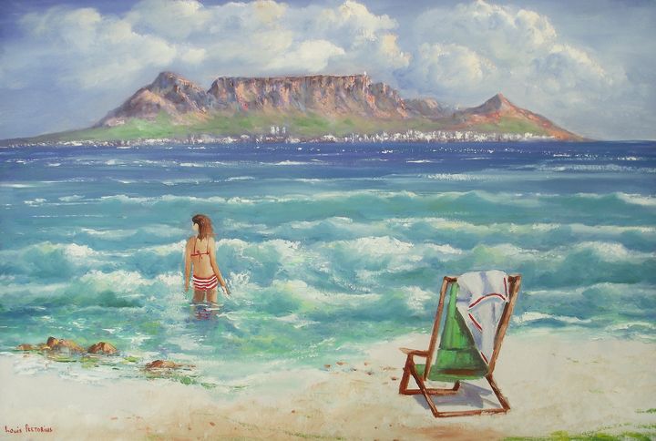 Mountain Table (SOLD) - Louis Pretorius art - Paintings & Prints ...