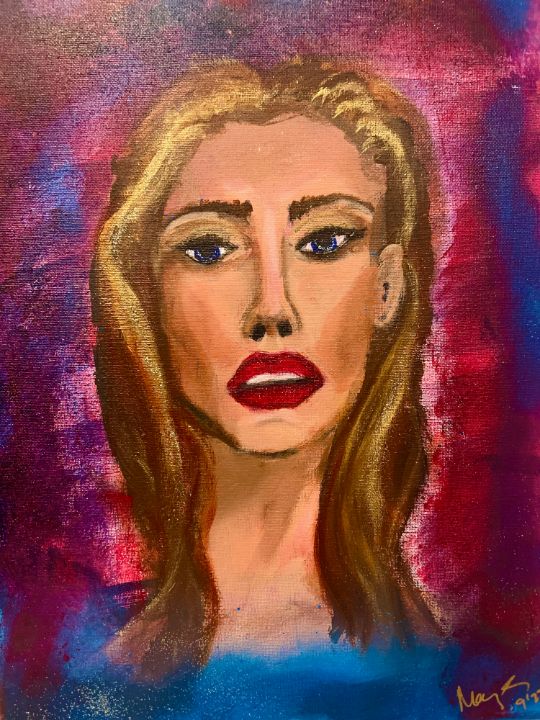 miss americana - Marguerite Ballou’s Art Gallery - Paintings & Prints ...
