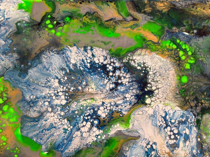 Freedom Flow Acrylics - Paintings & Prints