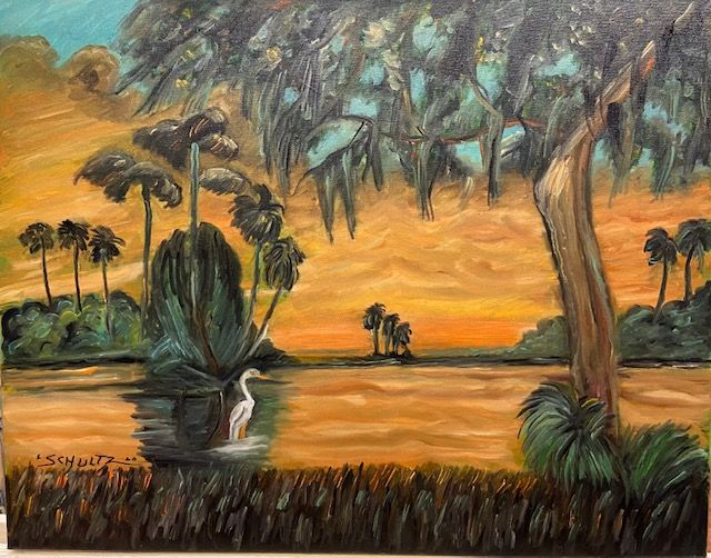 River - Schultz Art Gallery - Paintings & Prints, Animals, Birds ...