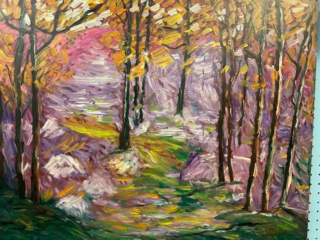 DEEP IN THE FOREST - Schultz Art Gallery - Paintings & Prints ...