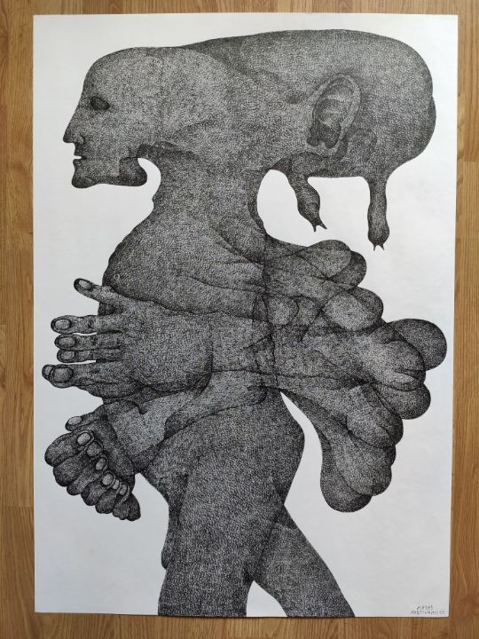 Original untitled drawing - Matas Martinaitis gallery - Drawings ...