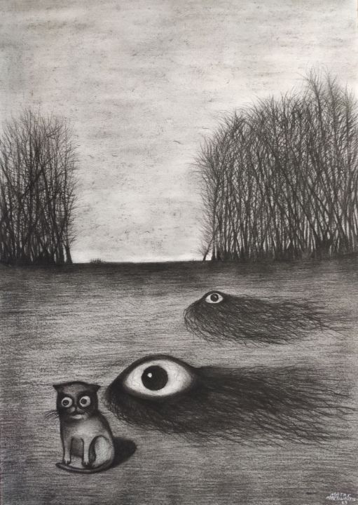 Original untitled drawing - Matas Martinaitis gallery - Drawings ...