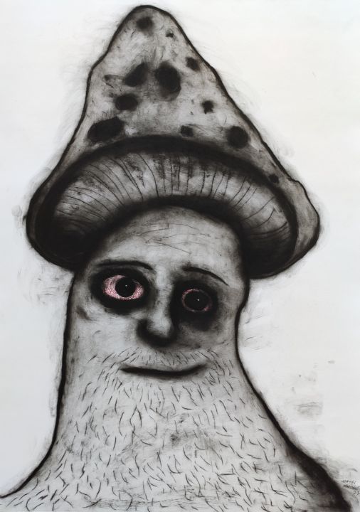 Original untitled drawing 009 - Matas Martinaitis gallery - Drawings ...