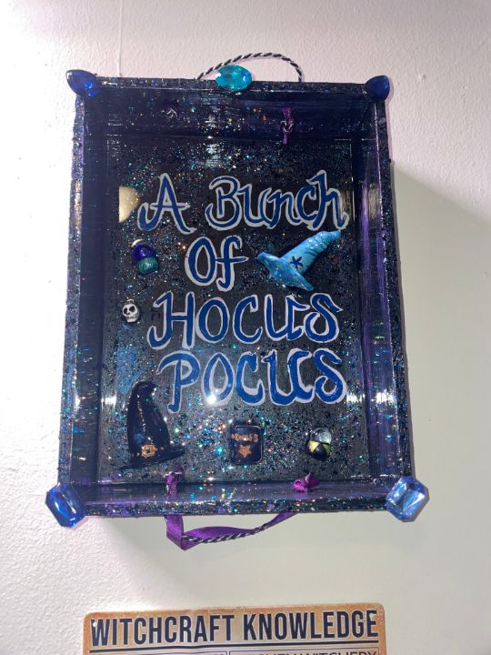 A bunch of Hocus pocus shadow box - Nicole Robinson art - Sculptures ...