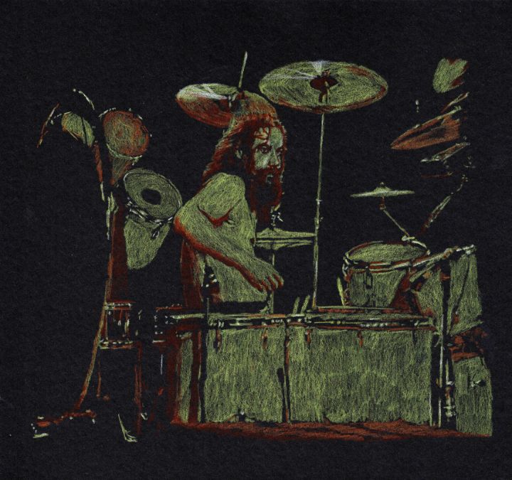 Bill Ward, November 20, 1978 - Martin Popoff - Drawings & Illustration ...