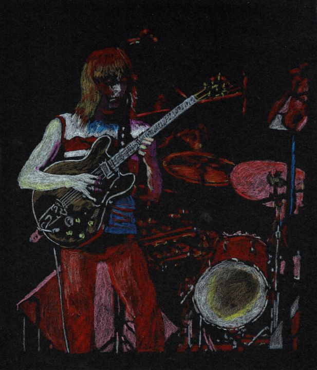 Steve Howe, September 29, 1978 - Martin Popoff - Drawings ...