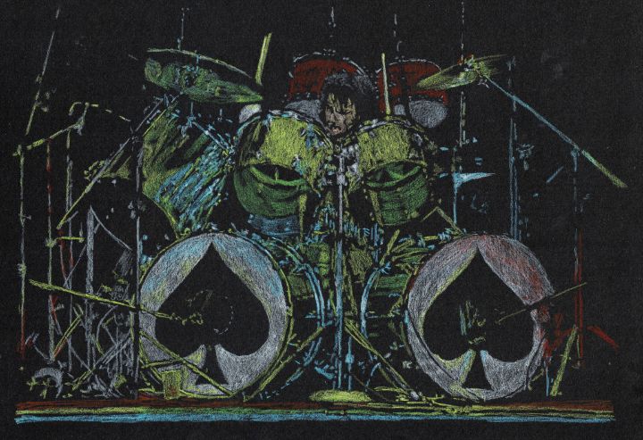 Phil Taylor, May 2, 1981 - Martin Popoff - Drawings & Illustration ...