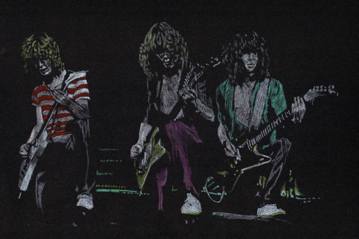 Def Leppard, August 1, 1980 - Martin Popoff - Drawings & Illustration ...