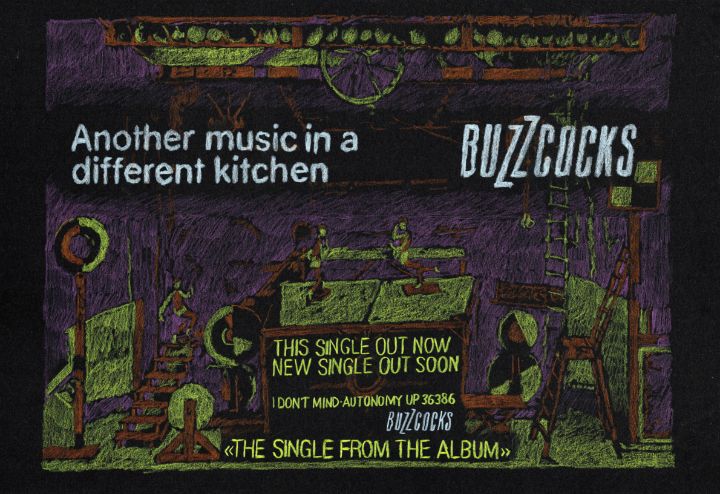 Buzzcocks ad with Russian art - Martin Popoff - Drawings & Illustration ...