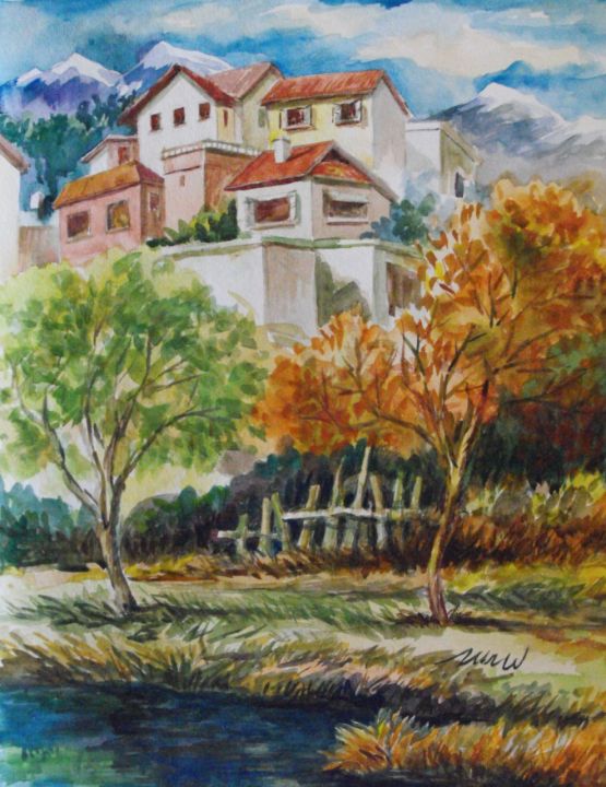 Having a View - LRB Fine Art - Paintings & Prints, Landscapes & Nature ...