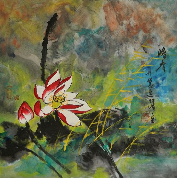 Open to Life - LRB Fine Art - Paintings & Prints, Flowers, Plants ...