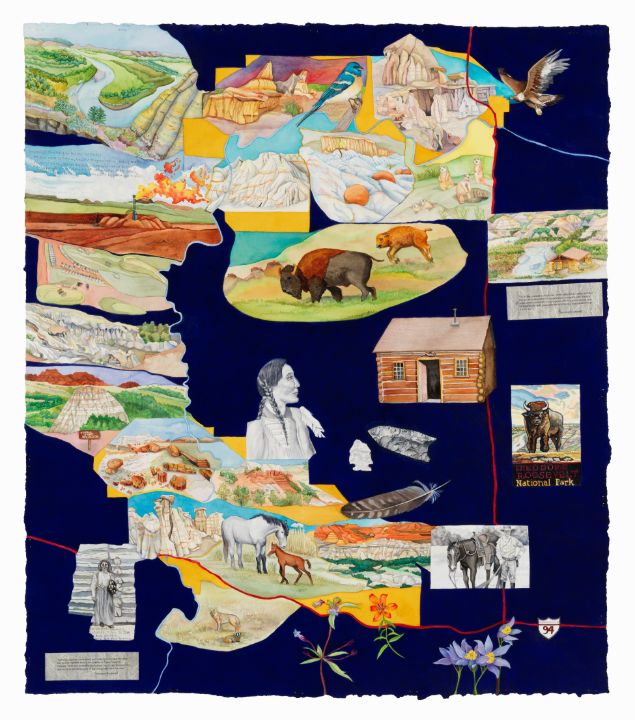The Hidden Spirit (Theo Roos NP) - Beth Shadur - Paintings & Prints ...