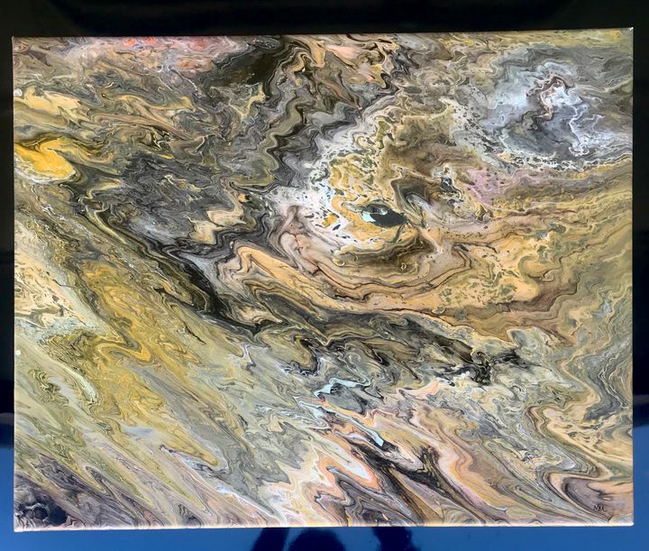 Murky Mess - Happy Hippy Art - Paintings & Prints, Abstract, Other ...