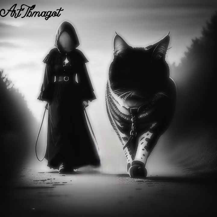 Two faceless ones - ArtTbmagot - Digital Art & AI, Fantasy & Mythology ...