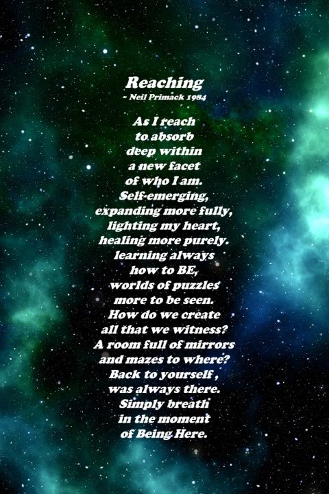 Reaching - Neil Primack ~ Paintings, Poetry, Books & Podcasts ...