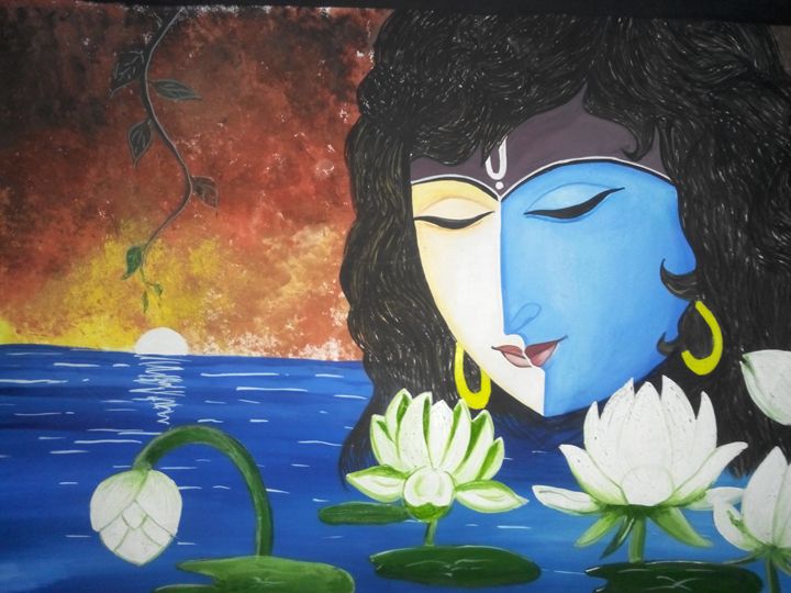 lord krishna - yash art works - Paintings & Prints, Abstract, Other ...