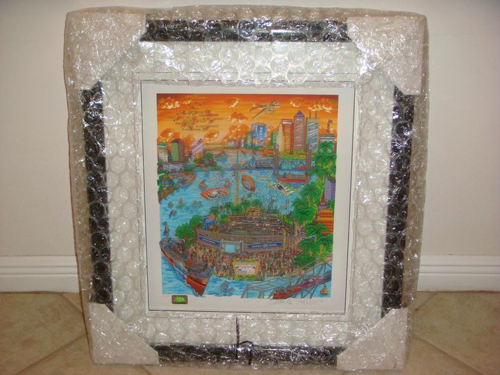 Charles Fazzino SUper Bowl XXXIX - Art World - Paintings & Prints ...