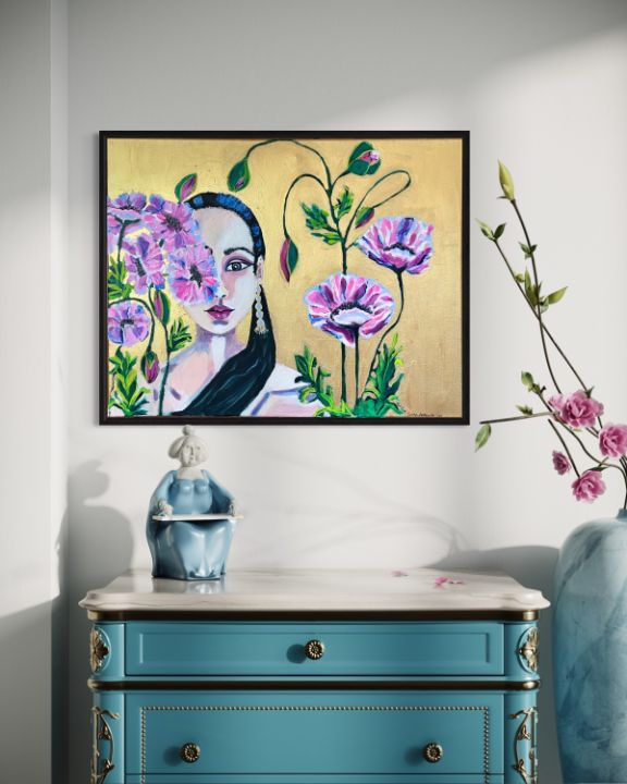 Pop Eye - Carolyn Berkowitz Art - Paintings & Prints, People & Figures ...