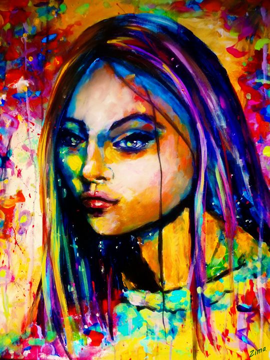 A Dream Within A Dream - Zima - Paintings & Prints, People & Figures ...