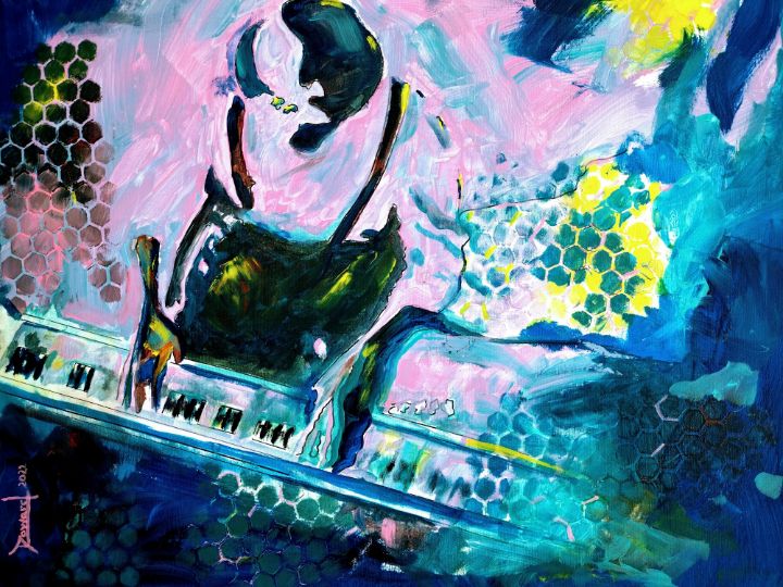 Rehearsal 2 - Raymond Doward - Paintings & Prints, Ethnic, Cultural ...