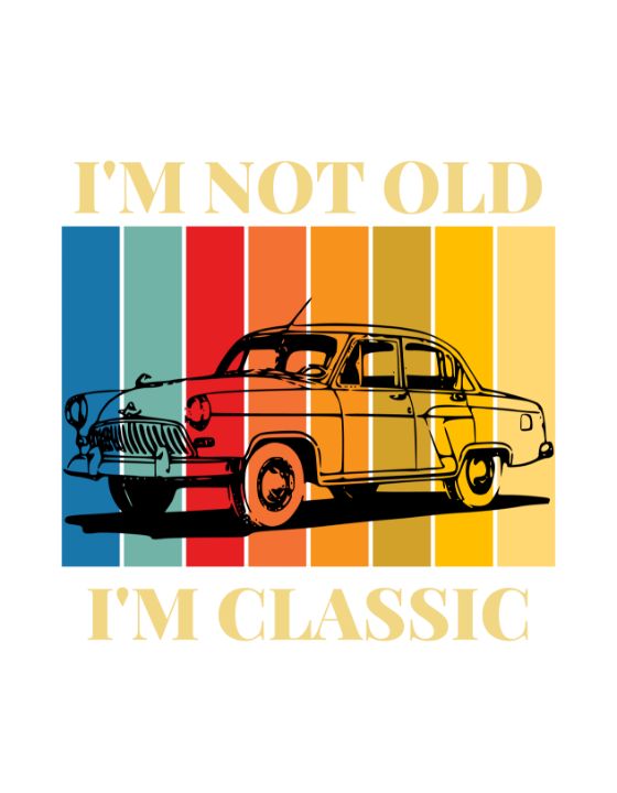 I'm not Old, I'm Classic - Chart Art - Drawings & Illustration, Humor ...